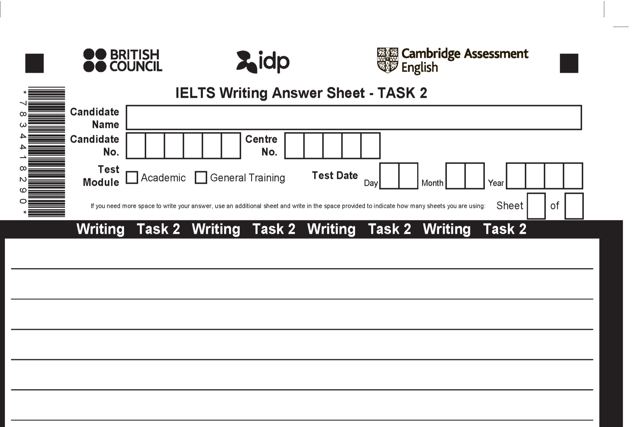 Writing Task 2 – IELTS Pete